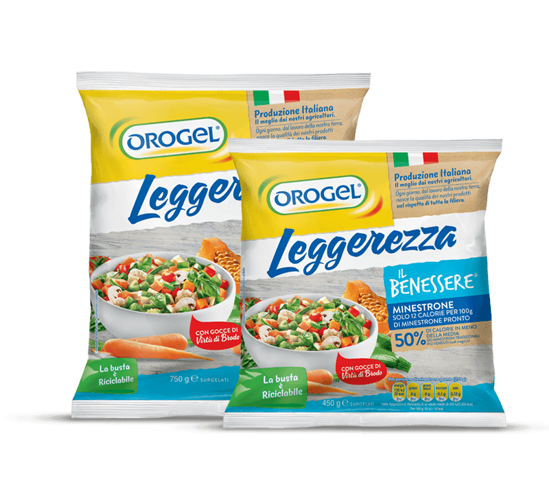 Light Minestrone - Orogel Frozen Food