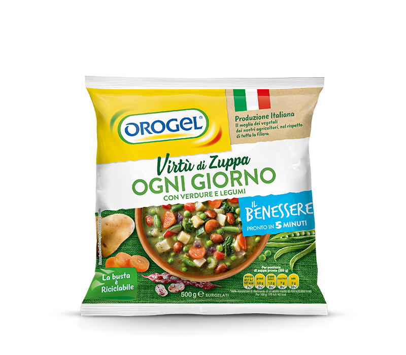 Virtù di Zuppa Ogni Giorno - Surgelati Orogel