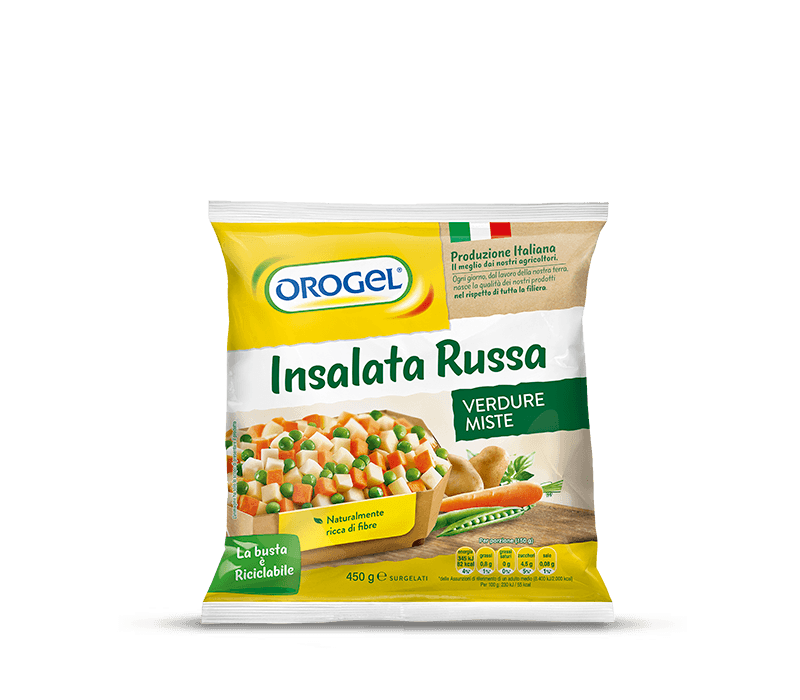 Russian Salad Mix - Orogel Frozen Food