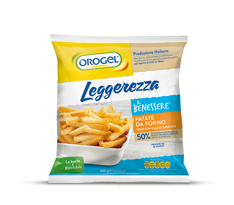 Light Potatoes Sticks - Orogel Frozen Food