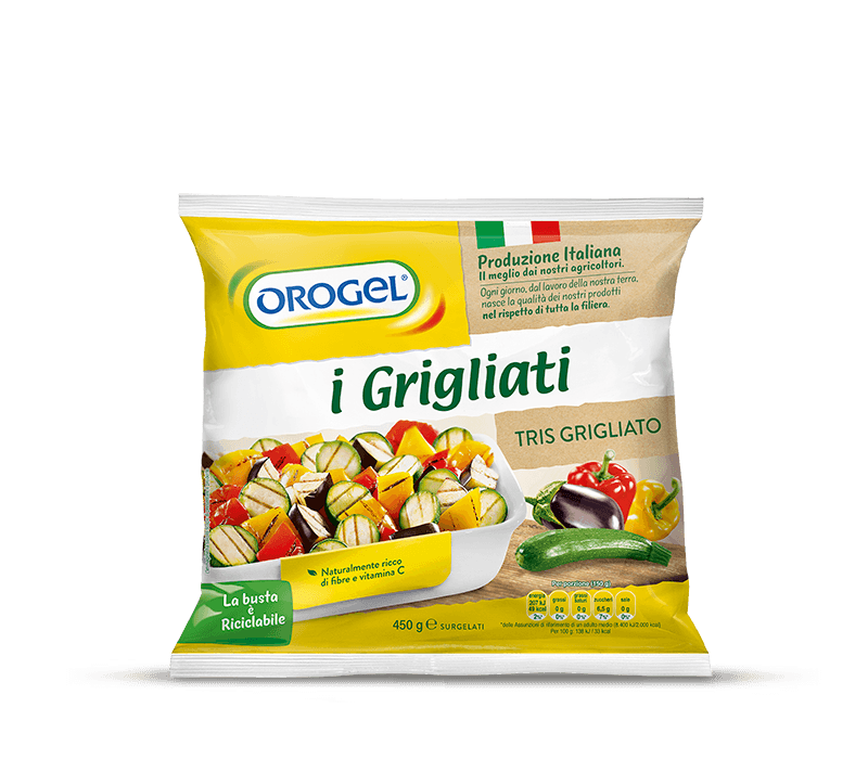 Grilled Vegetables Trio - Orogel Frozen Food