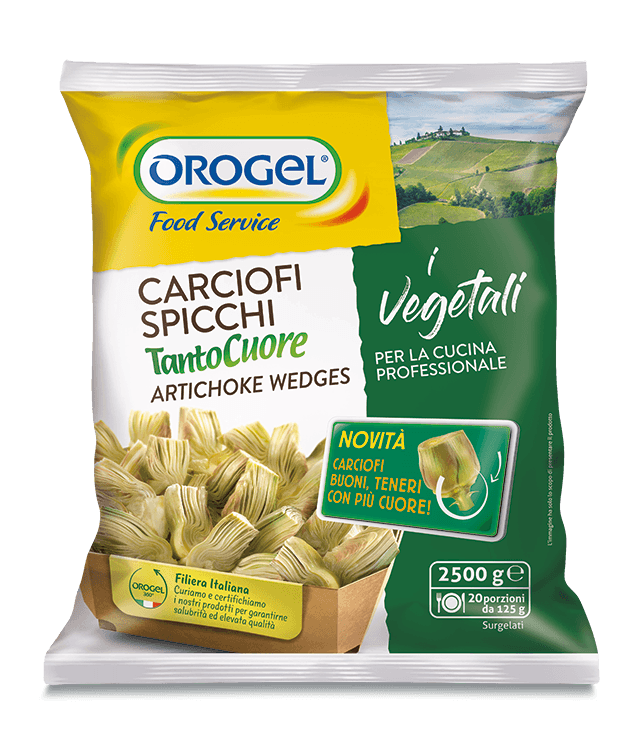 Carciofi Spicchi TantoCuore surgelati - Orogel Food Service