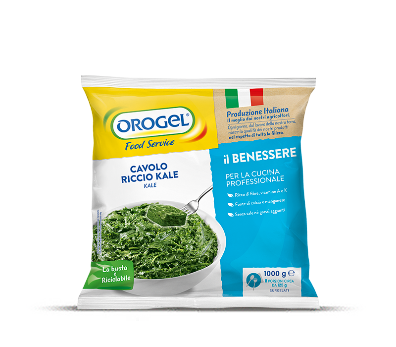 Cavolo Riccio Kale surgelato - Orogel Food Service
