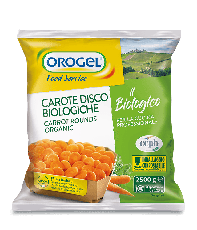 Carote disco surgelati Bio - Orogel Food Service