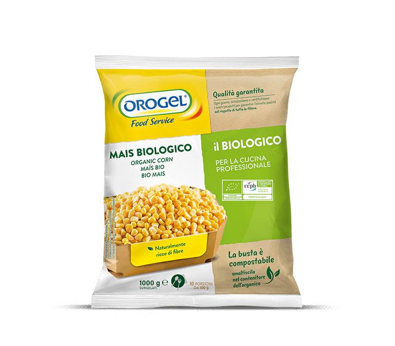 Mais Bio surgelato - Orogel Food Service