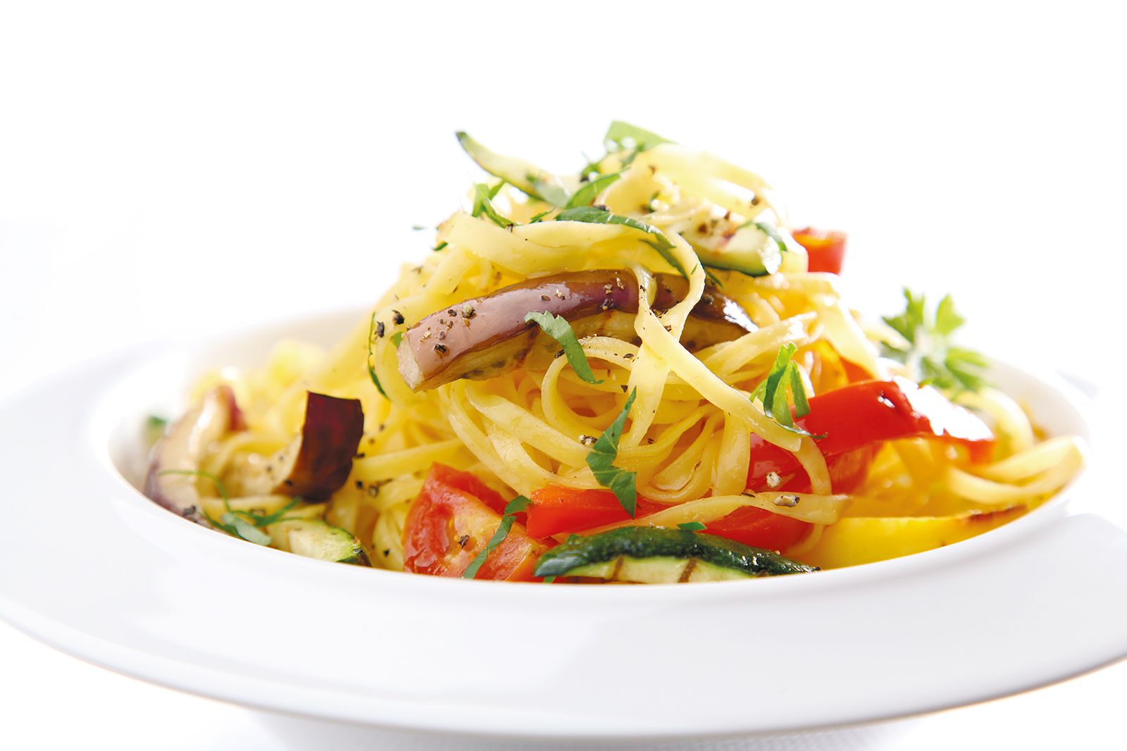 Orogel - Egg tagliolini with cherry tomatoes and vegetables