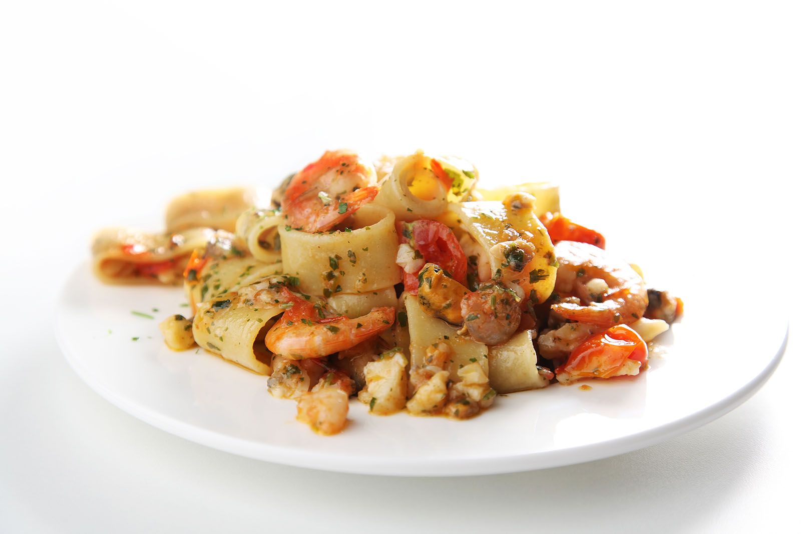 Calamarata di grano duro allo scoglio - Ricette Orogel