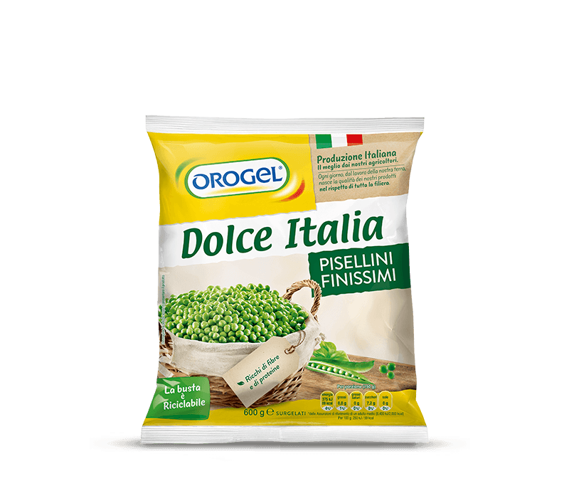 Peas Very Fine "Dolce Italia" - Orogel Food Frozen