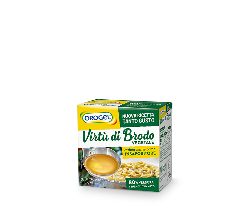 Virtù di Brodo - Vegetable Stock - Orogel Frozen Food