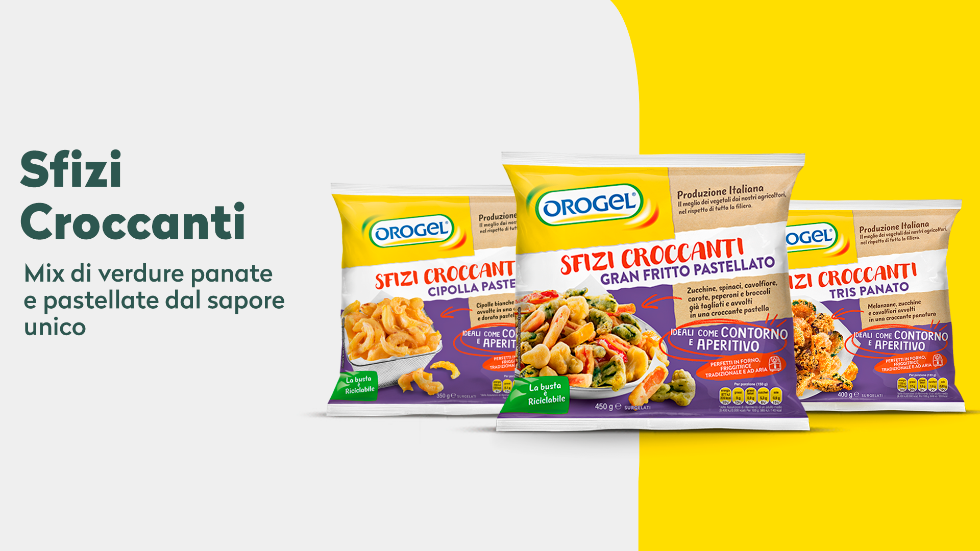 Sfizi Croccanti Orogel – Orogel News