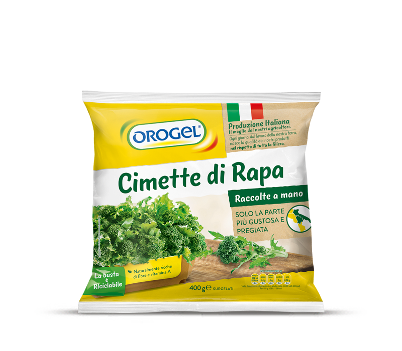 Turnip Top Sprouts IQF - Orogel Frozen Food