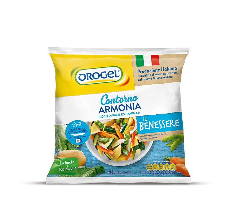 Contorno Armonia Veggie Mix - Orogel Frozen Food
