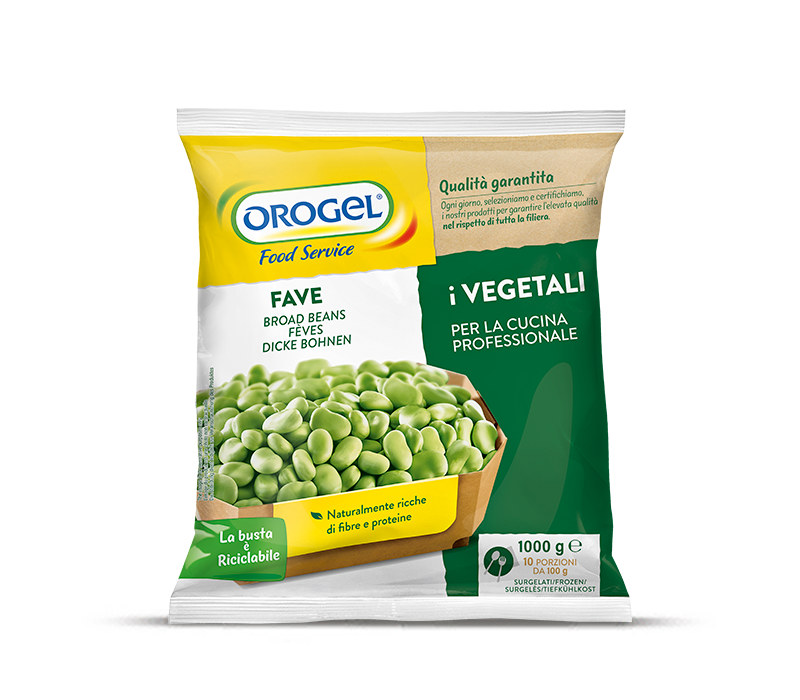 Fave surgelate per ristorazione - Orogel Food Service