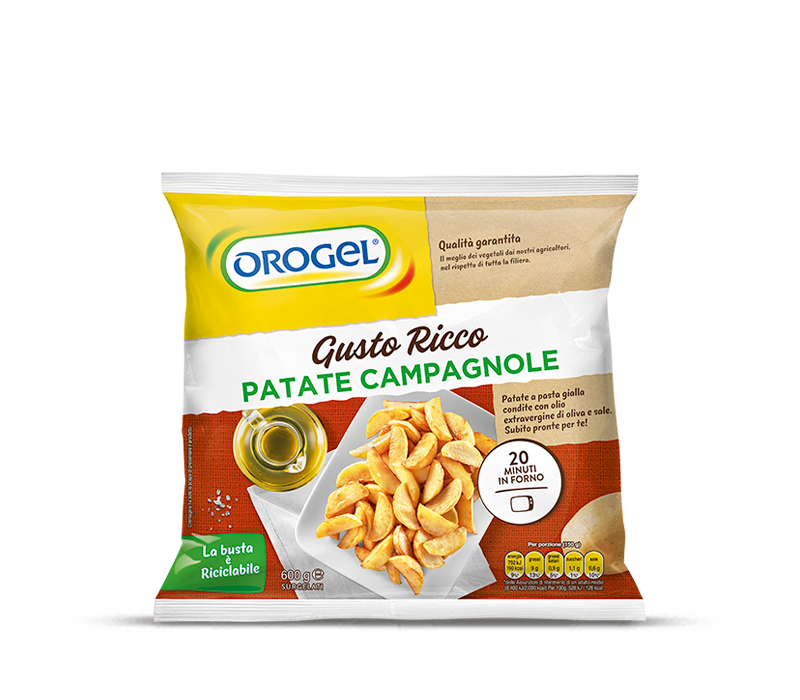 Country Style Potatoes - Orogel Frozen Food