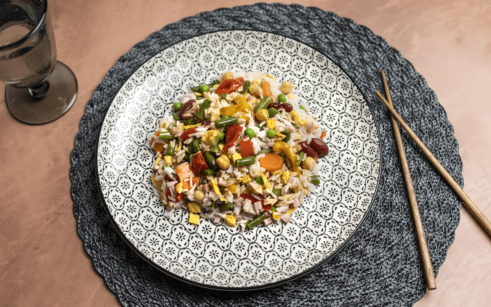 Riso saltato con verdure, uovo strapazzato e prosciutto cotto – Orogel ...