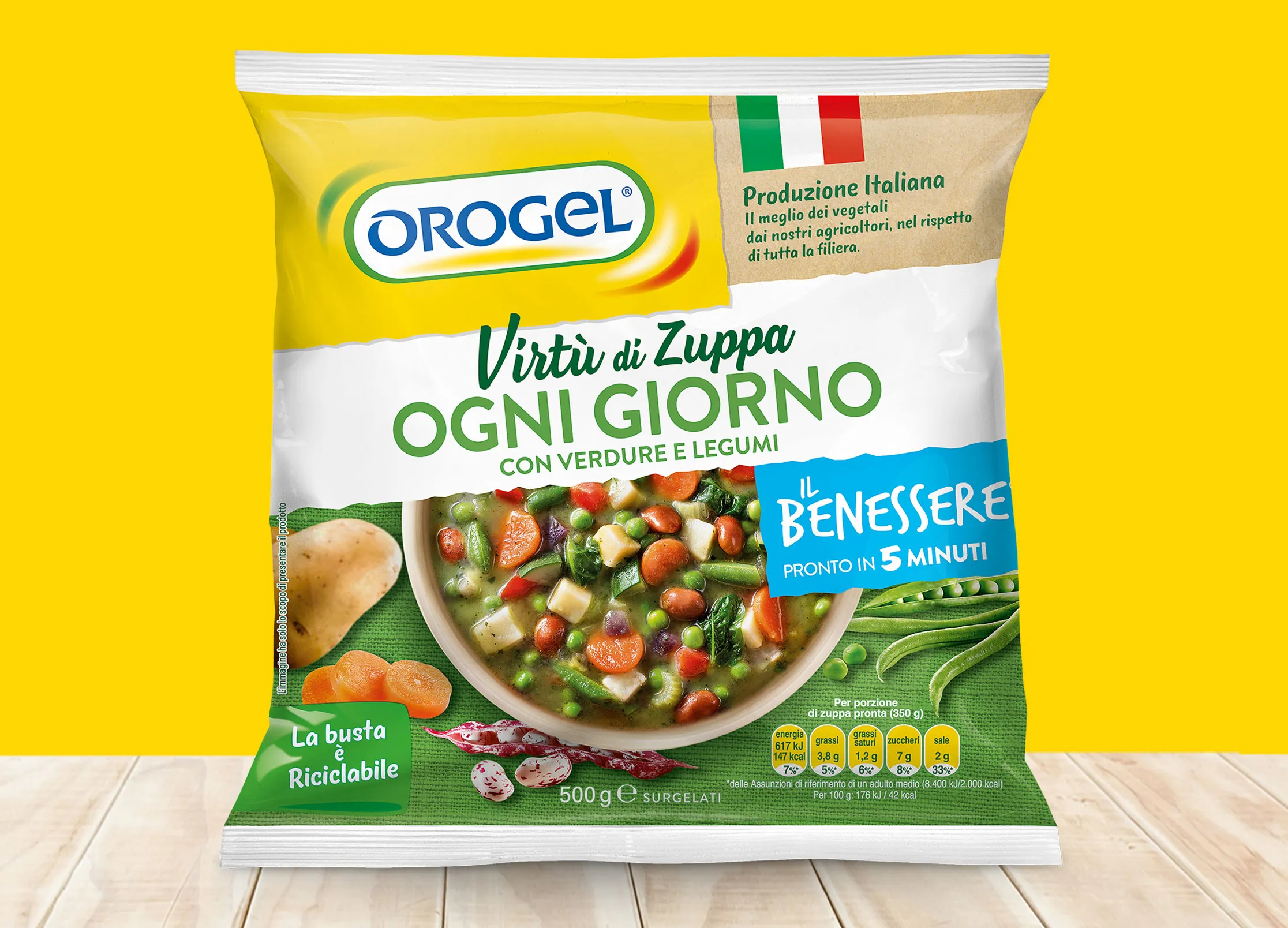 Orogel - Surgelati, ricette e curiosità nel sito ufficiale